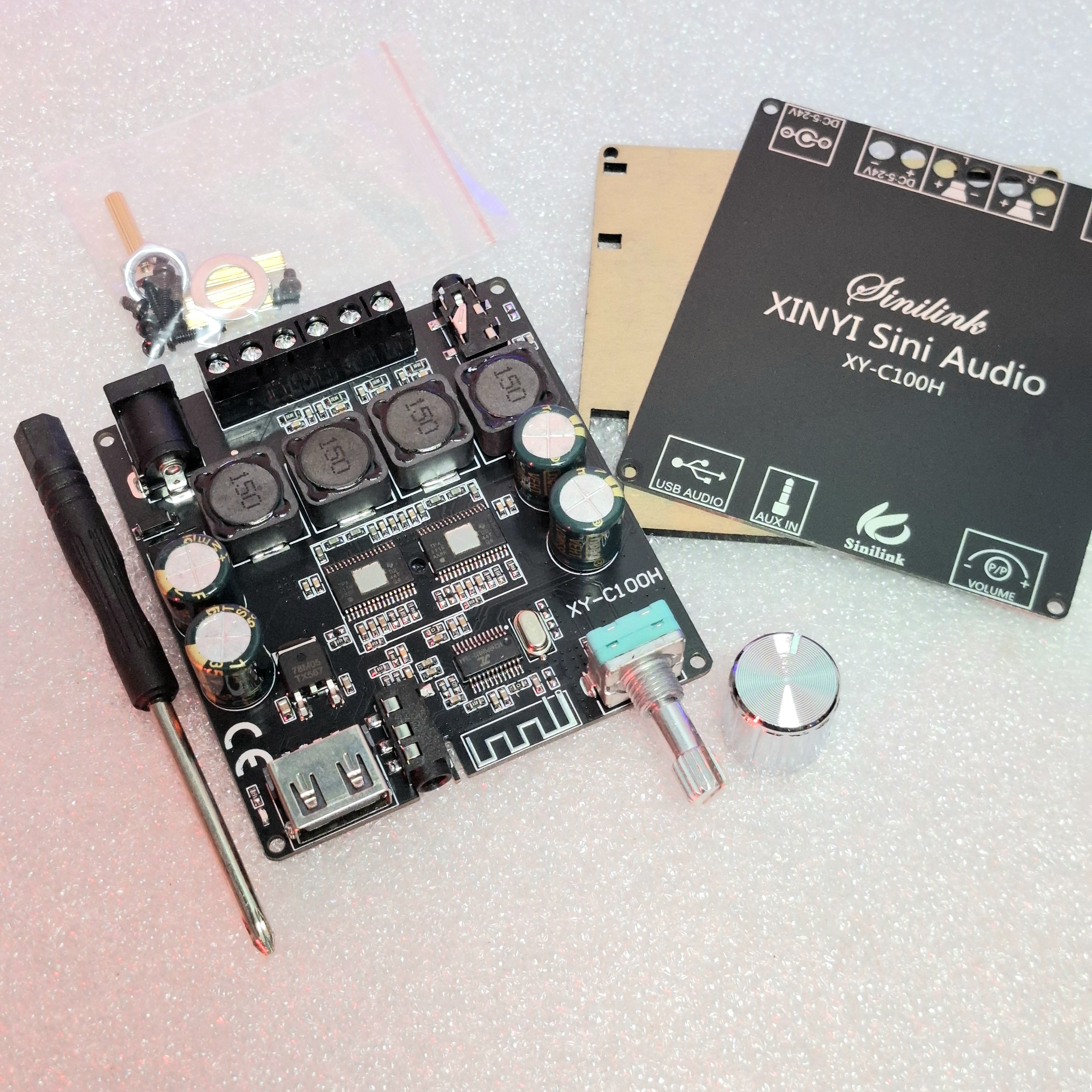 Sini Audio XY-C100H 100W + 100W Ampilifier | Real Electronics