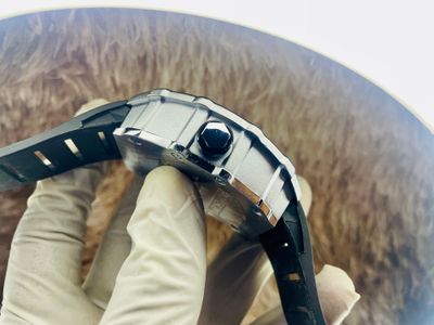 Richard Mille Watch (Silver Black) | Anvoola