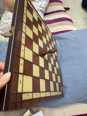 (44x44Cm) Premium Wooden Magnetic Chess | GearHouse BD