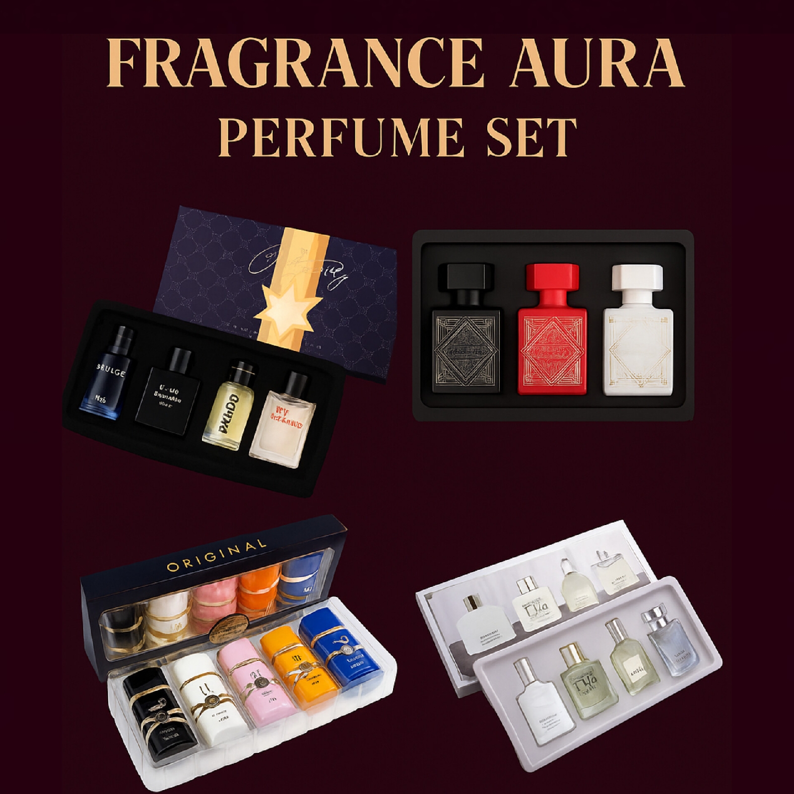 Perfume Set | Fragrance Aura